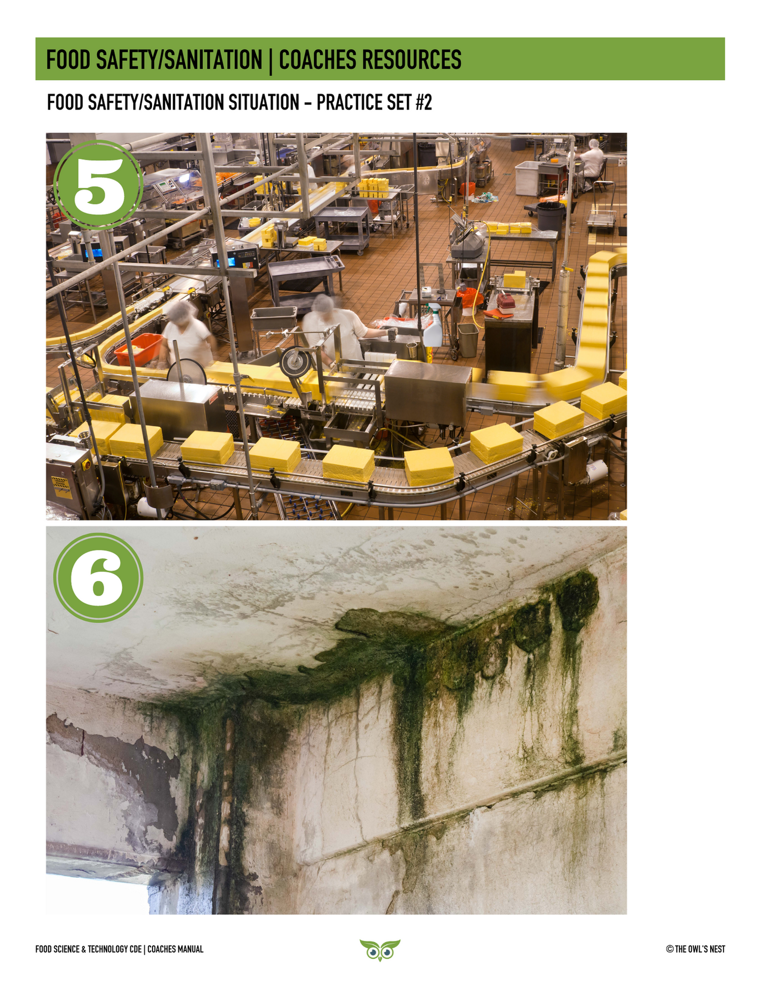 Food Science & Technology CDE Coaches Manual | The Owl's Nest